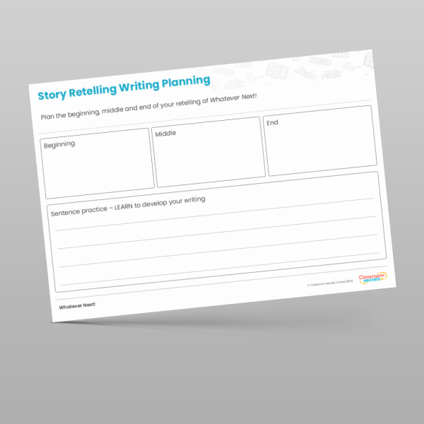 Year 1 Whatever Next Writing Unit Writing Planning Resource | Classroom ...