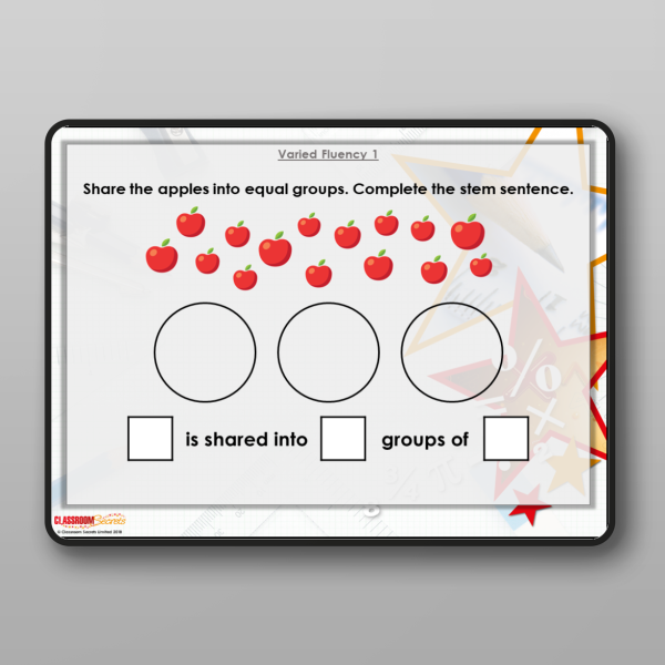 Year 2 Make Equal Groups Sharing Modelling Ppt Resource | Classroom Secrets