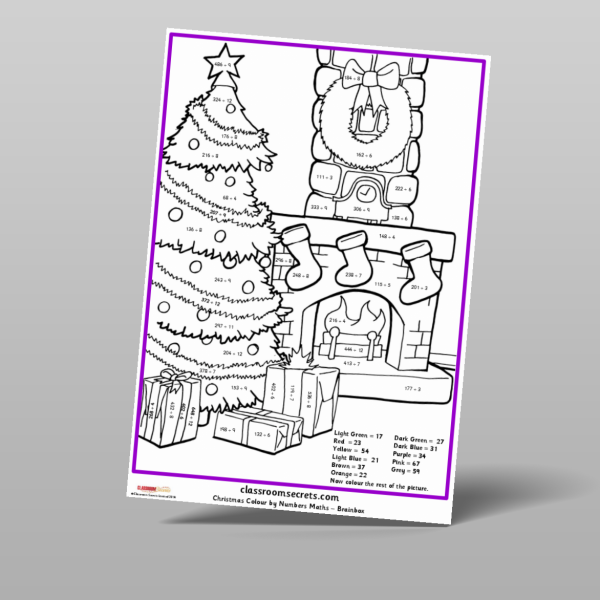 KS1 And Ks2 Christmas Colour By Numbers Resource | Classroom Secrets