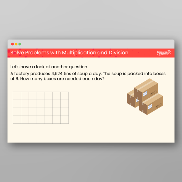Year 5 Solve Problems With Multiplication And Division Teaching Ppt ...