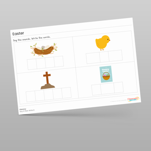 Eyfs Easter Literacy Activities Resource | Classroom Secrets