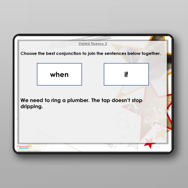 Year 2 Using When And If Modelling Ppt 2 Resource | Classroom Secrets