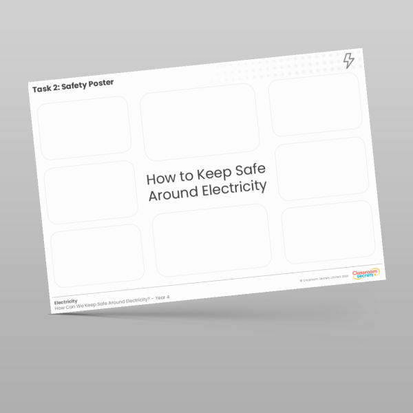 Year 4 Safety Poster Worksheet Resource | Classroom Secrets