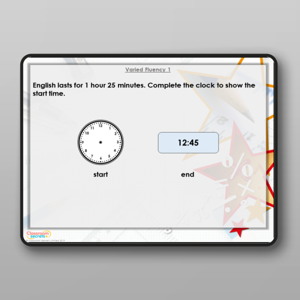 Year 3 Hours And Minutes Use Start And End Times Modelling Ppt Resource ...