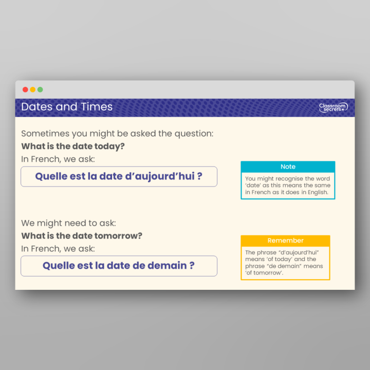 Resource Guide - MFL | Classroom Secrets